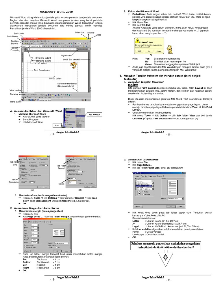 Modul Microsoft Word | PDF