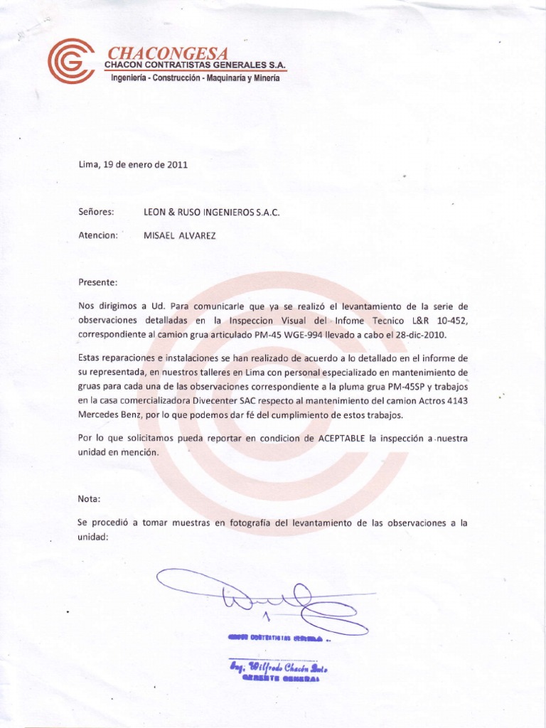 Modelo de Carta | PDF