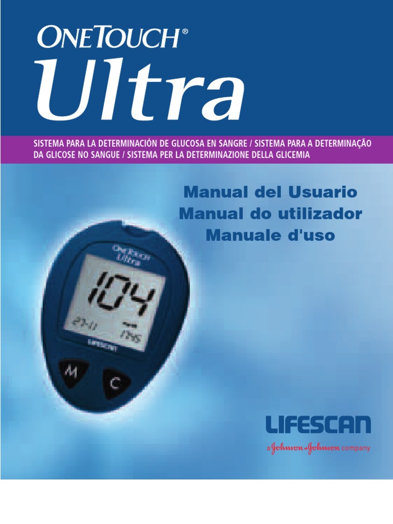 Manual One Touch | PDF | Diabetes mellitus | Hipoglucemia