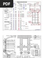 3 - Design Calculation 100KL OHT 12 M Height PDF | PDF | Bending | Beam (Structure)
