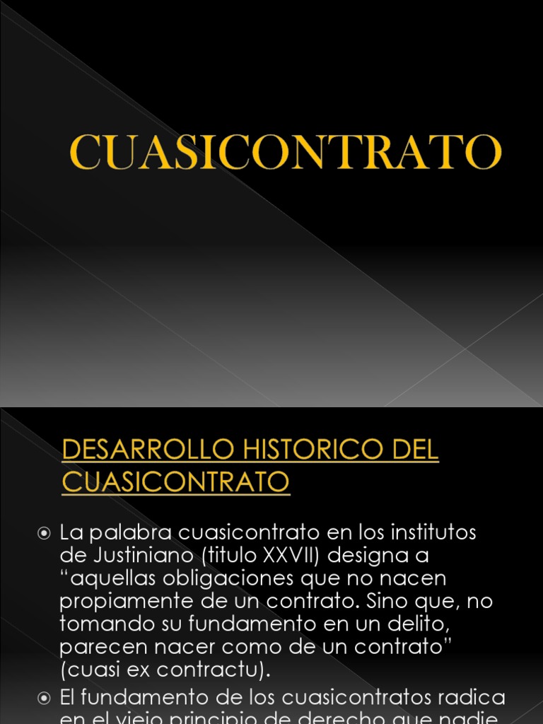 Cuasidelitos y Cuasicontratos en Derecho | PDF | Delito | Derecho penal