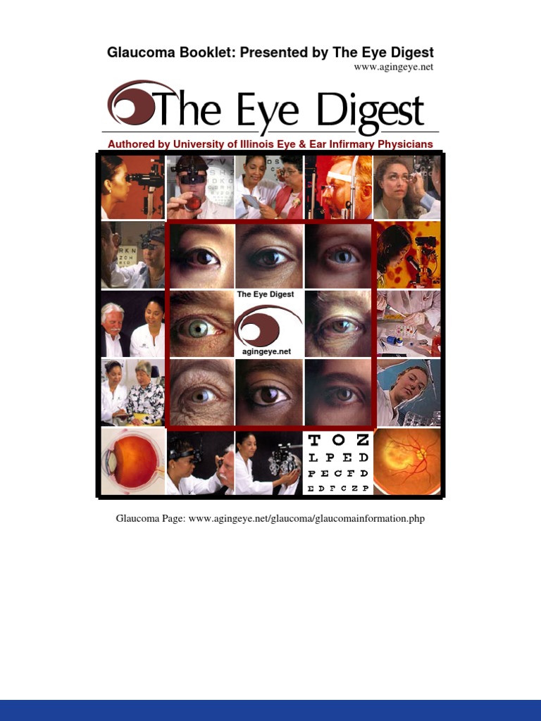 Glaucoma Booklet: Presented by The Eye Digest: Authored by University ...