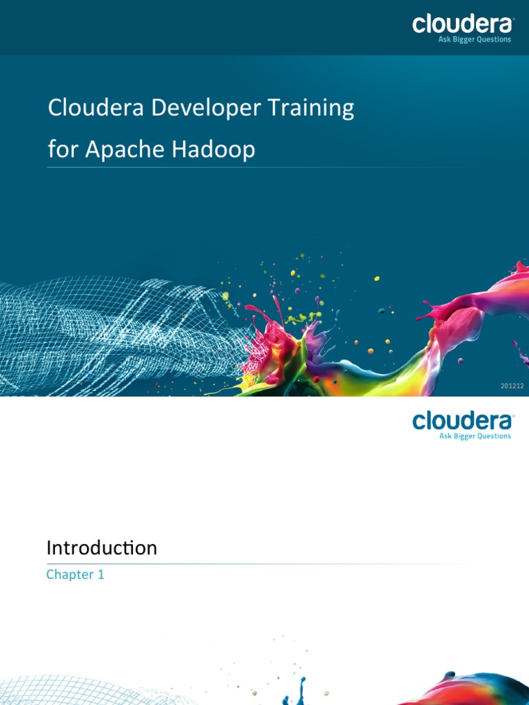 Cloudera Developer Training | PDF | Apache Hadoop | Map Reduce