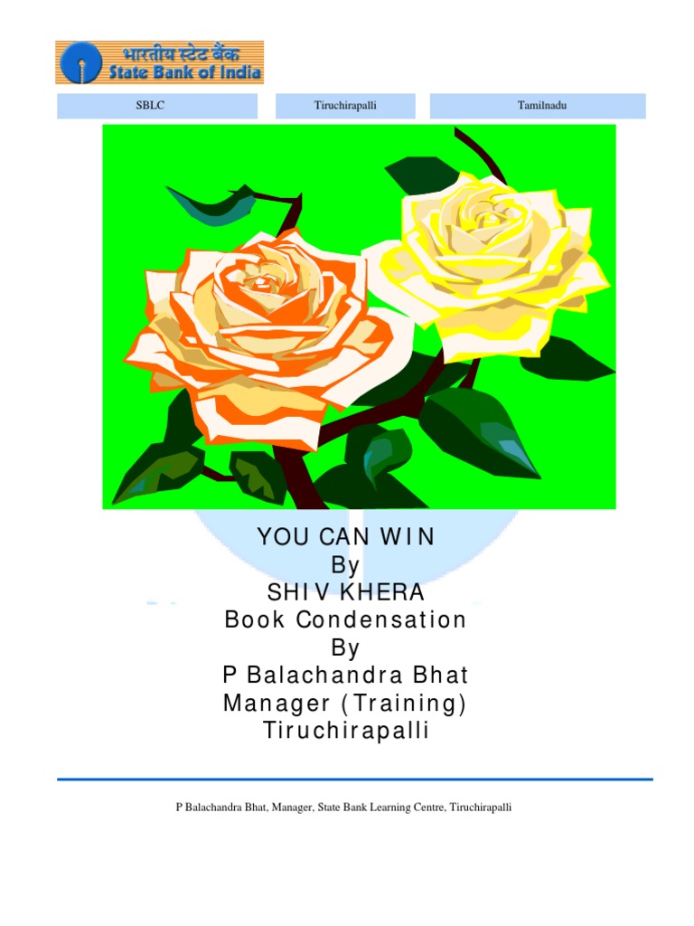 You Can Win | PDF | Self Esteem | Motivation