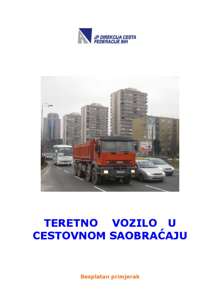 Teretno Vozilo U Cestovnom Saobracaju | PDF