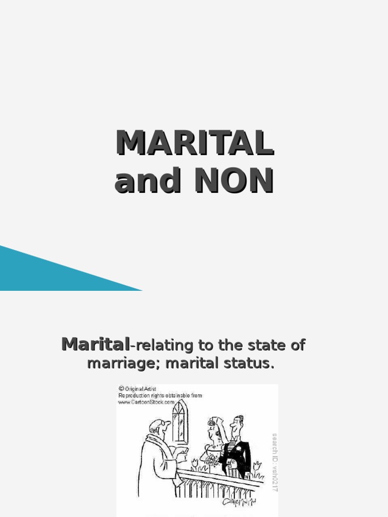 Marital vs. Non-Marital Relationships | PDF | Remarriage | Marriage