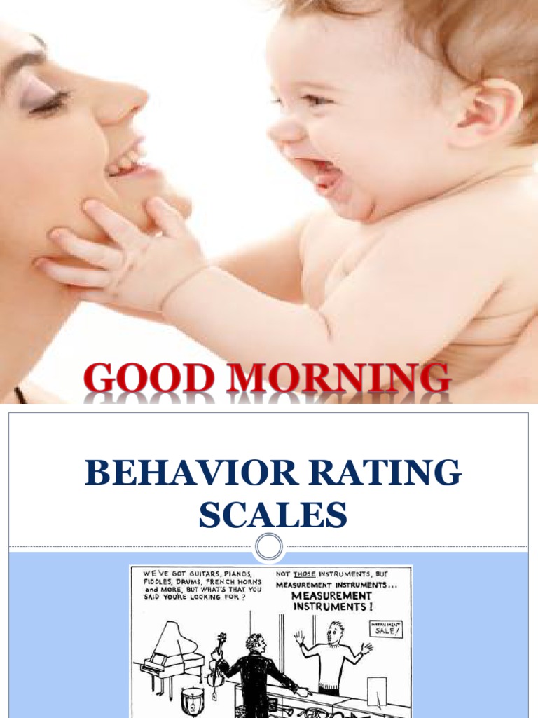 Behavior Rating Scales | PDF | Anxiety | Dentistry