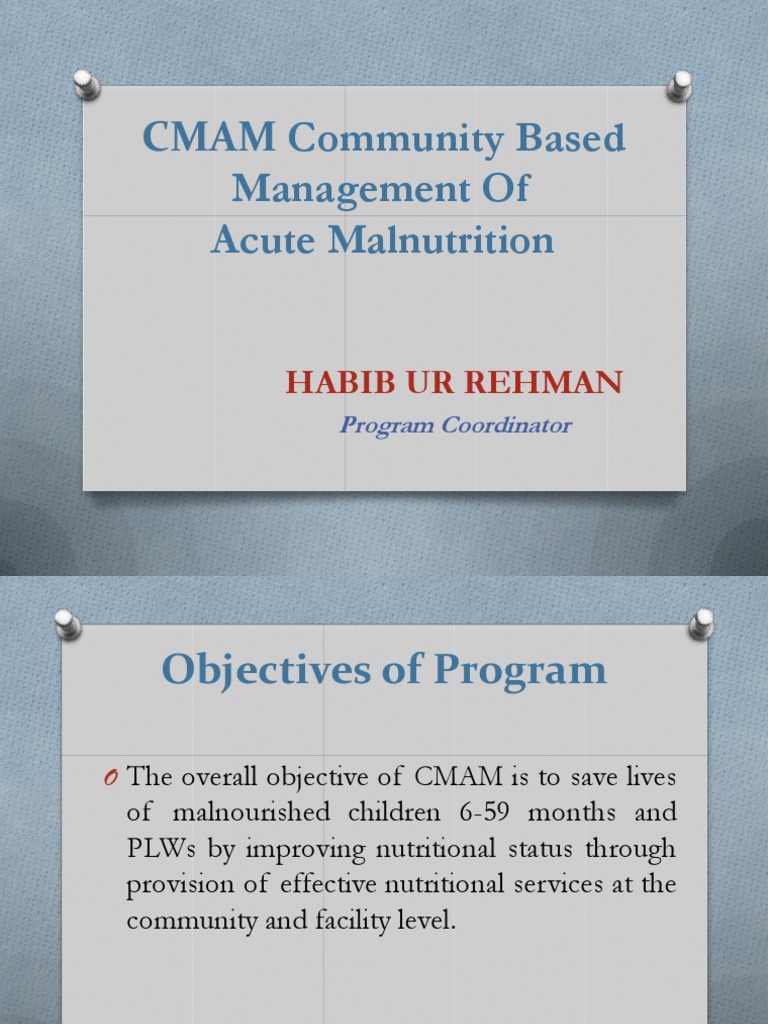 Community-Based Malnutrition Management | PDF | Malnutrition | Pregnancy