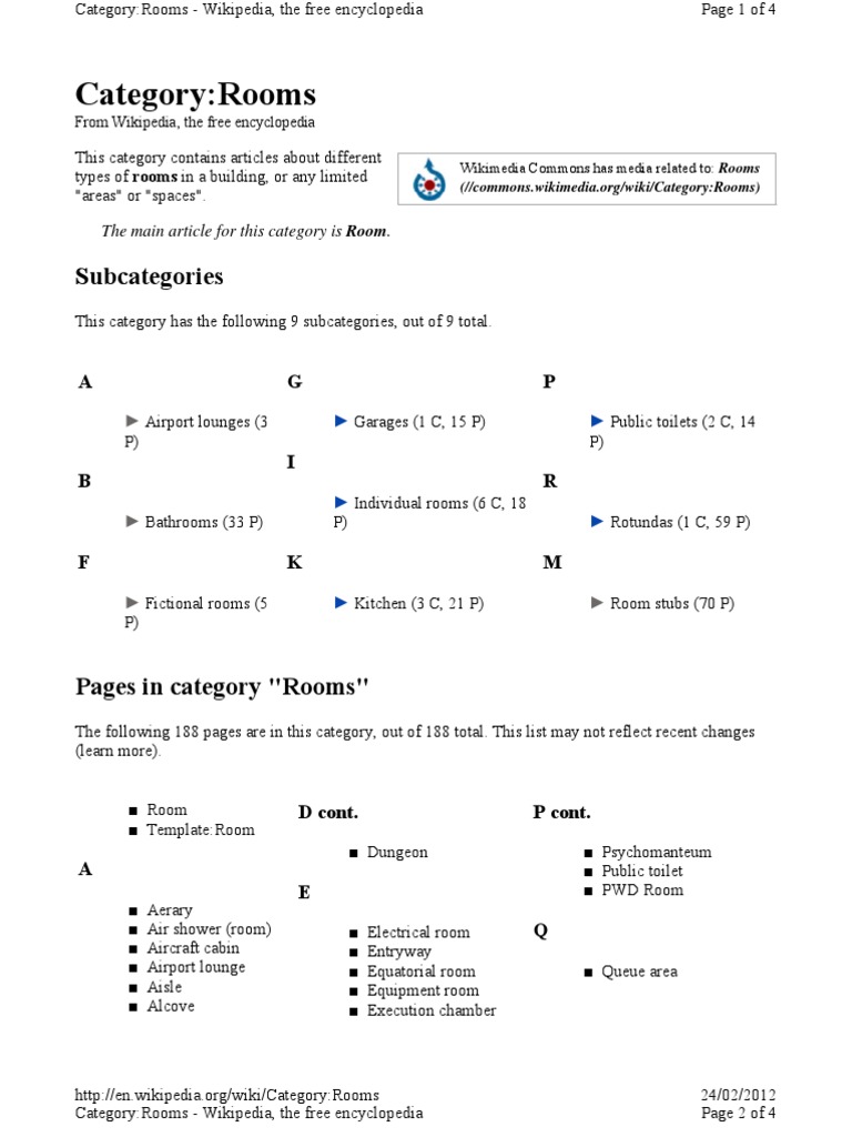 Category Rooms | PDF | Room | Interior Design