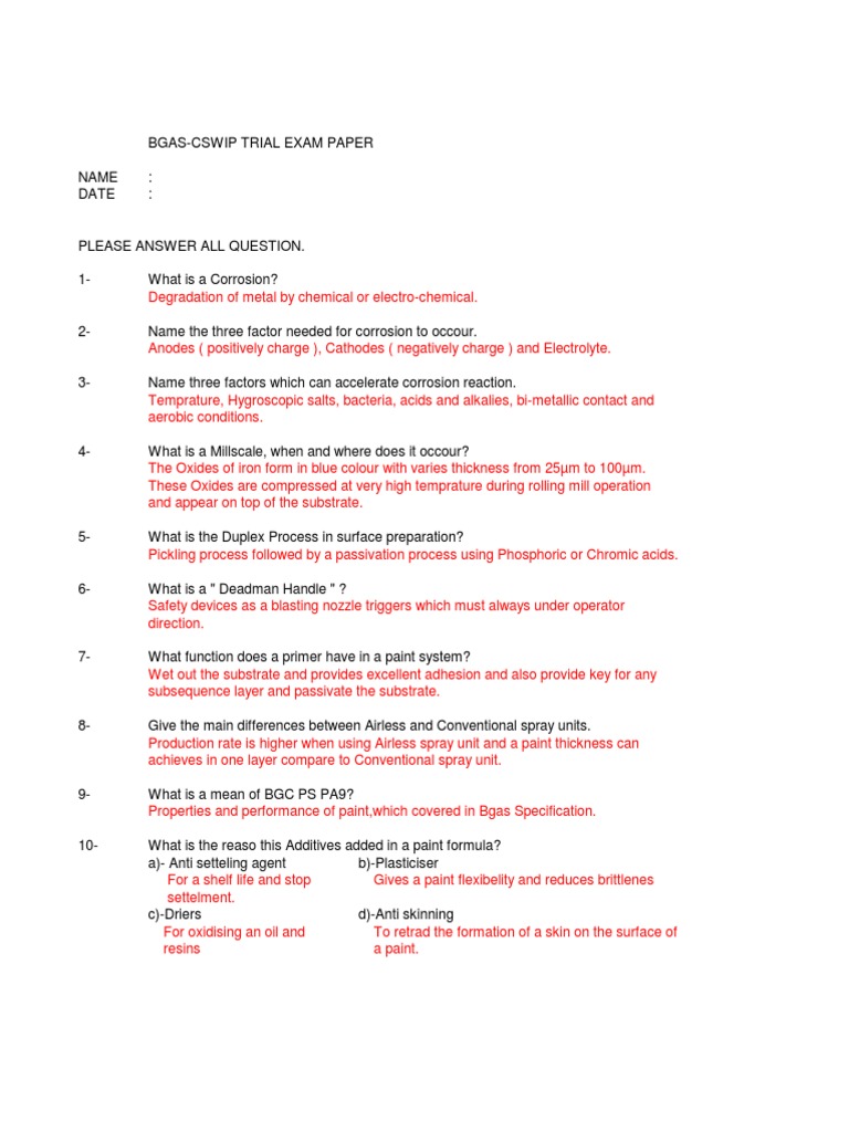 New Trial Paper BGas | PDF