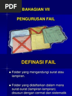 Pengurusan Fail Sulit | PDF