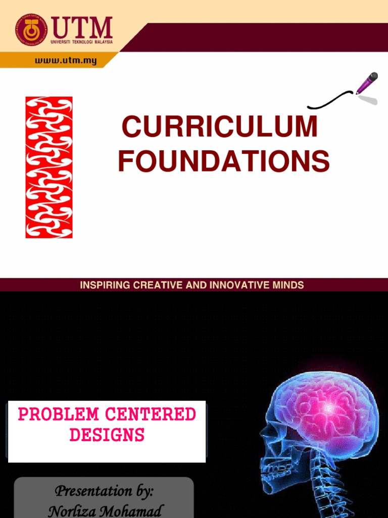 Problem Centered Curriculum PDF Curriculum Learning