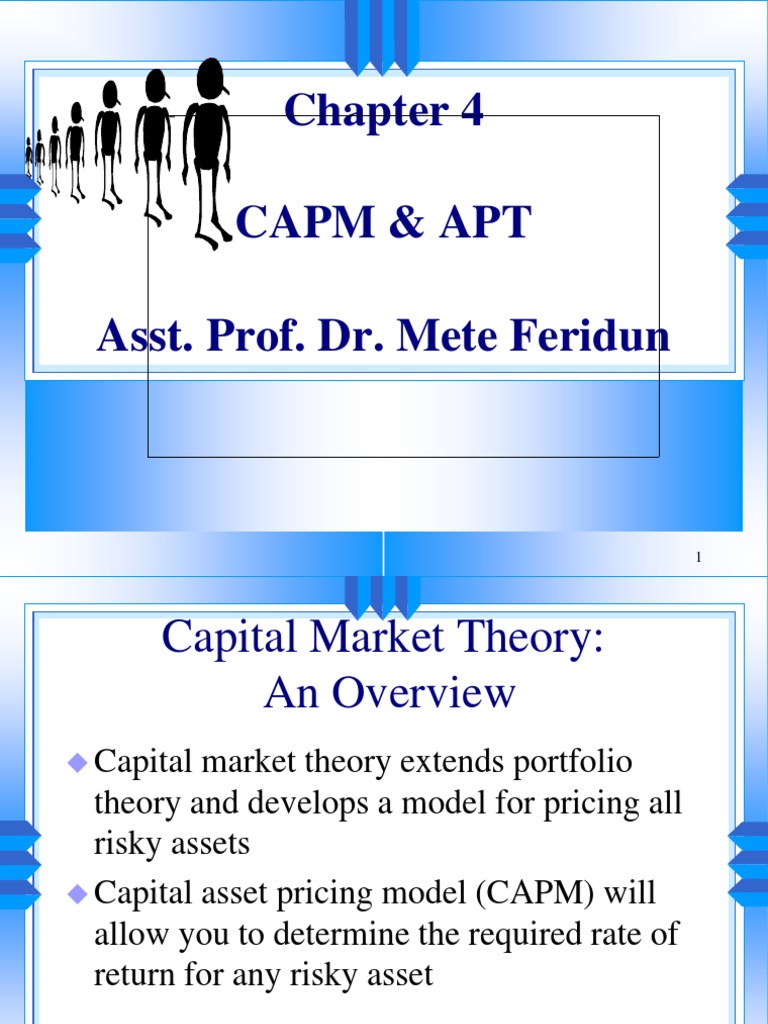 Ch04 Capm and Apt | PDF | Capital Asset Pricing Model | Beta (Finance)