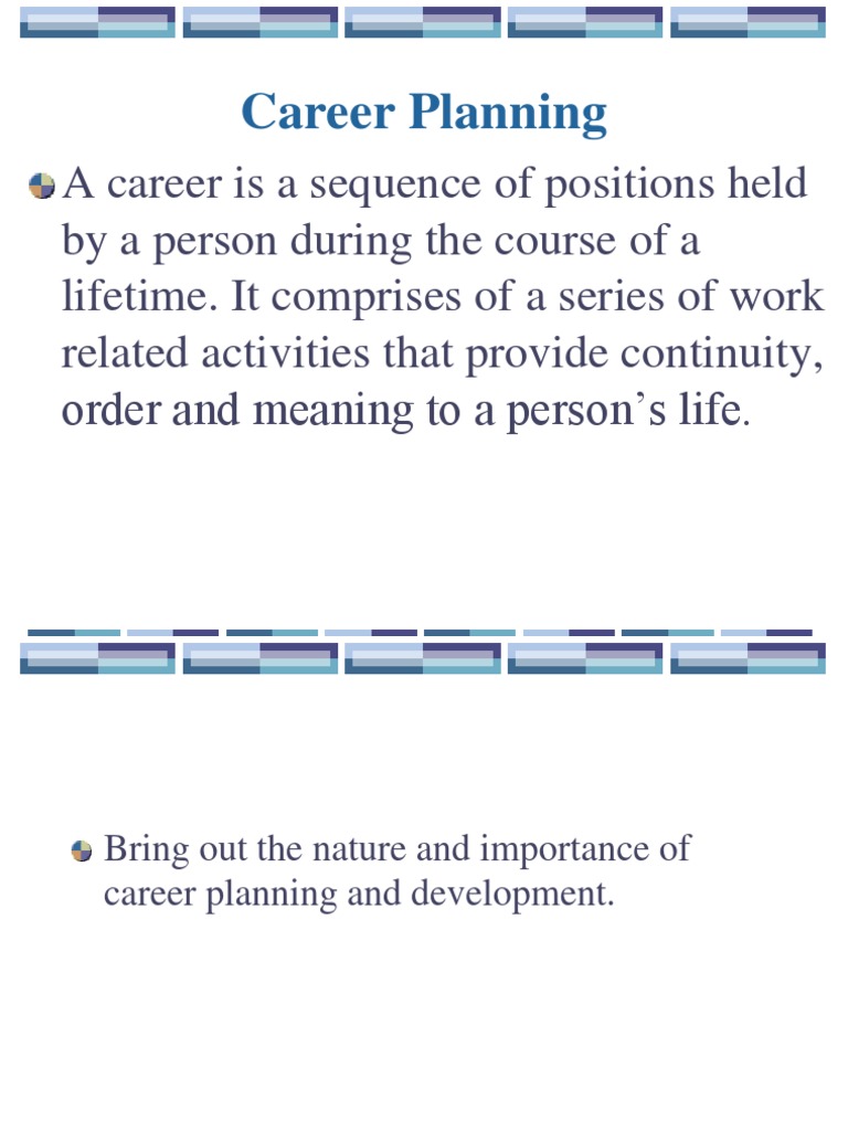 Career Planning & Development Guide | PDF | Succession Planning | Goal