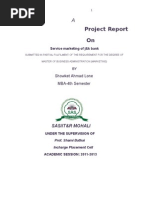 BBA Final Year 6th Sem Project Report. | PDF | Working Capital | Banks