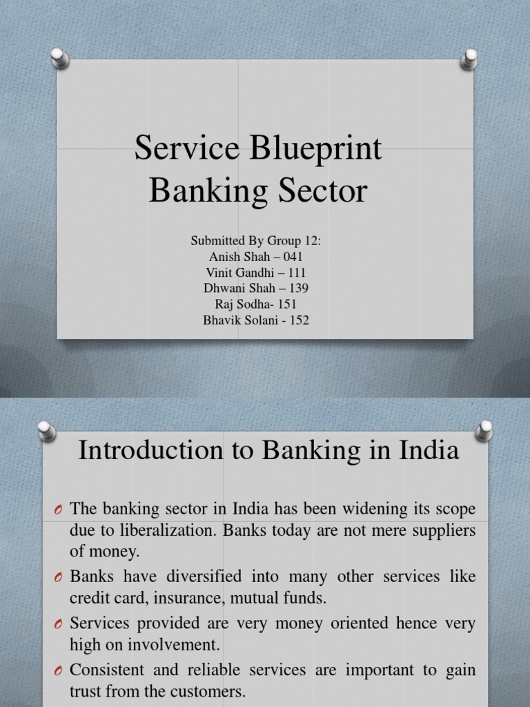 Service Blueprint Bank