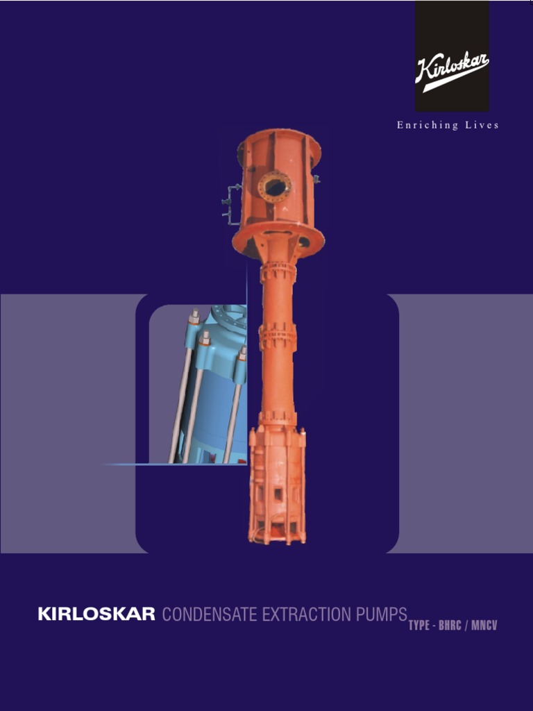 Condensate Extraction Pump (CEP) | PDF | Pump | Bearing (Mechanical)