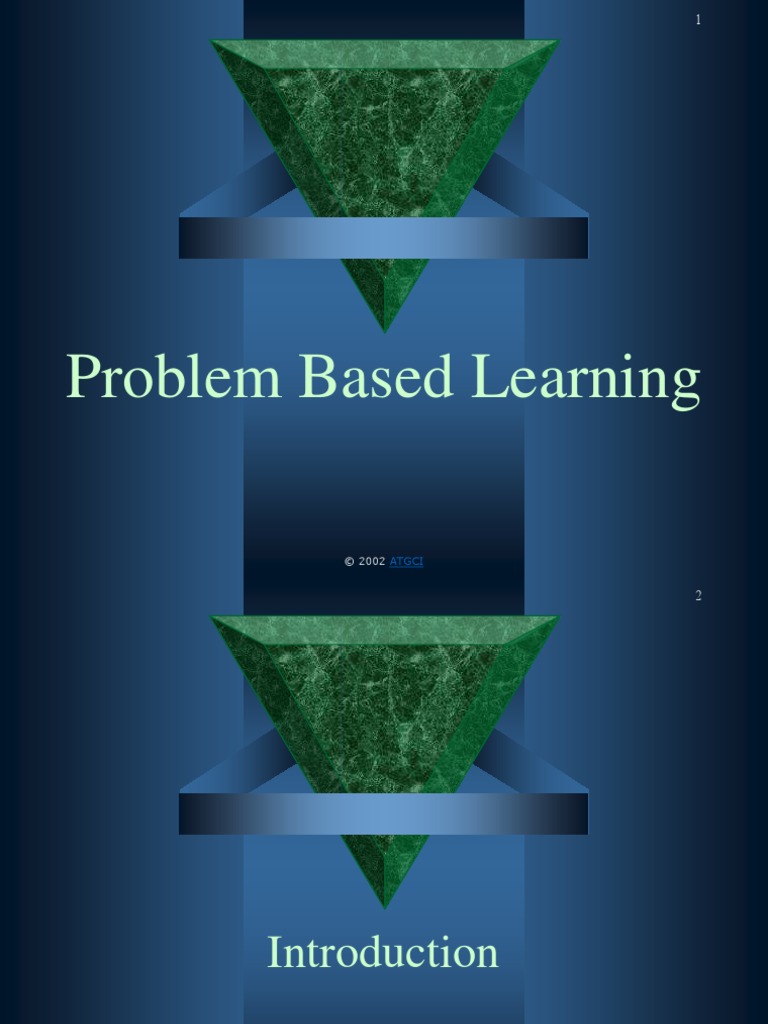 Problem Based Learning | PDF | Psychological Concepts | Cognition