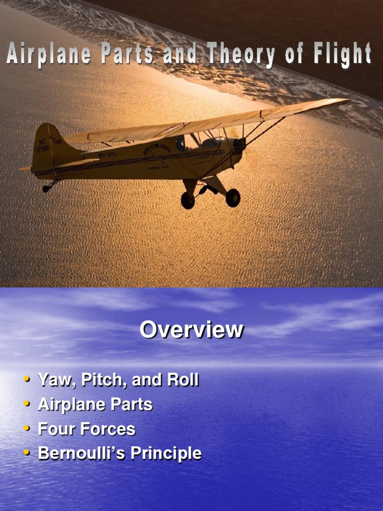 Airplane Parts and Theory of Flight | PDF | Airplane | Drag (Physics)