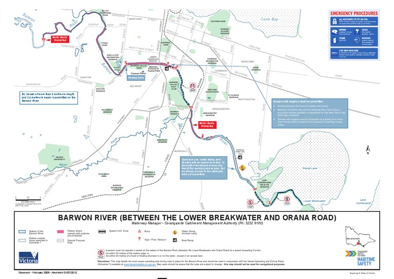 Barwon River (Between The Lower Breakwater and Orana Road) | PDF ...
