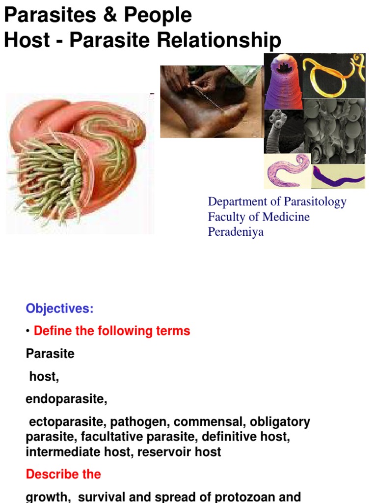 Parasites & People - Host Parasite Relationship - Rumala | Parasitism ...