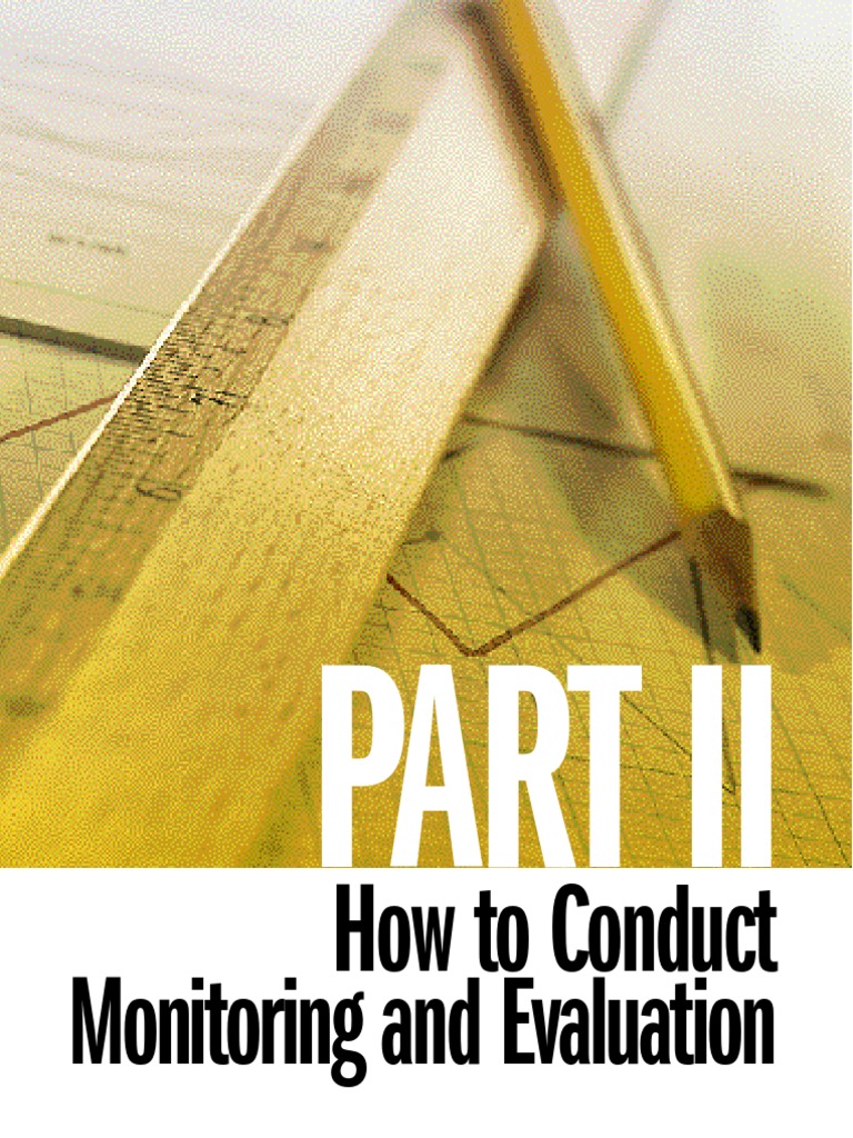How To Conduct Monitoring and Evaluation Part II | PDF | Monitoring And ...