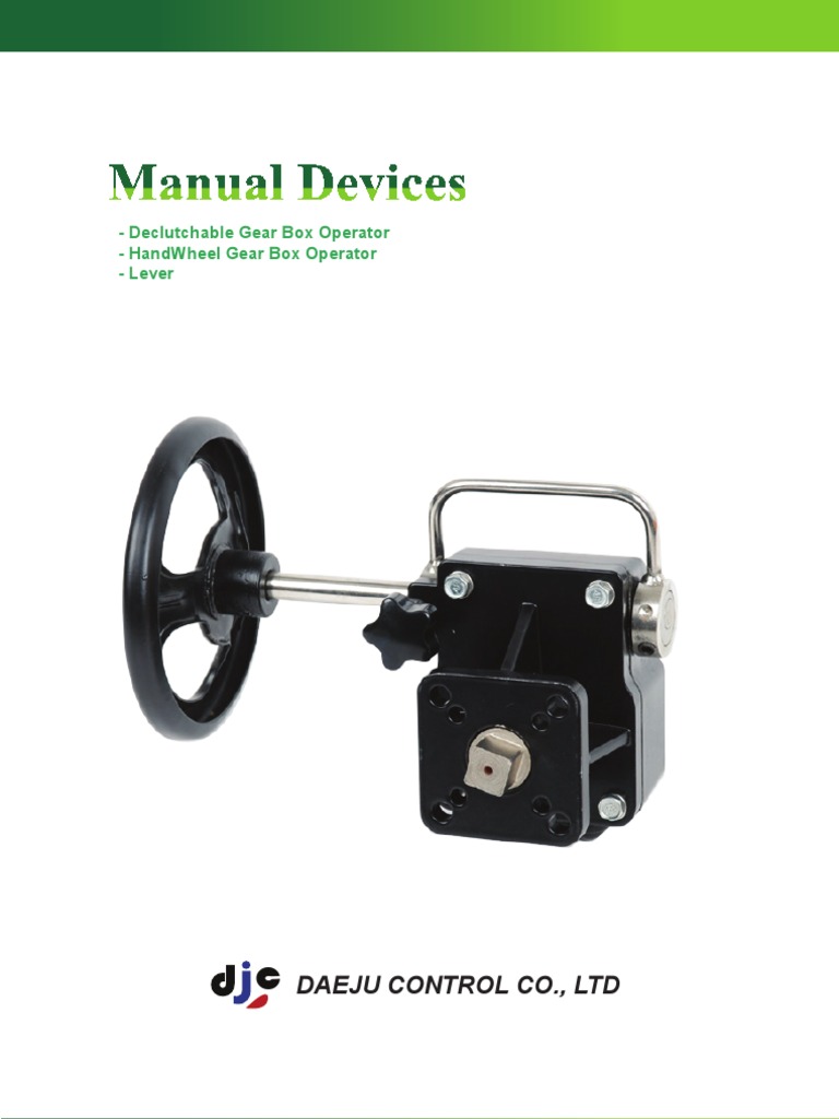 Gearbox for Control valves and pneumatic actuators | Transmission ...