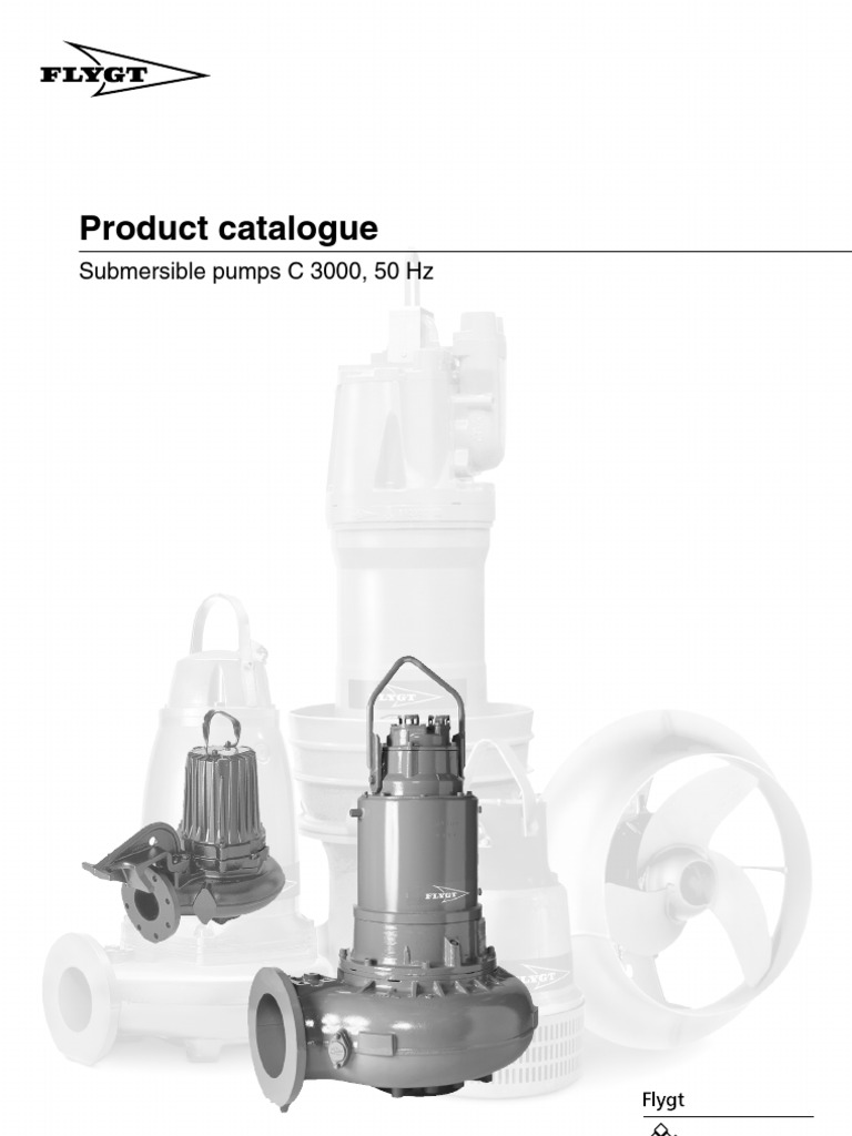 Flygt Pumps | PDF | Corrosion | Bearing (Mechanical)