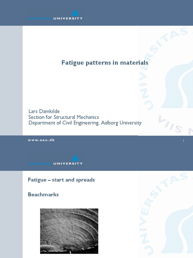 Understanding Material Fatigue Patterns | PDF