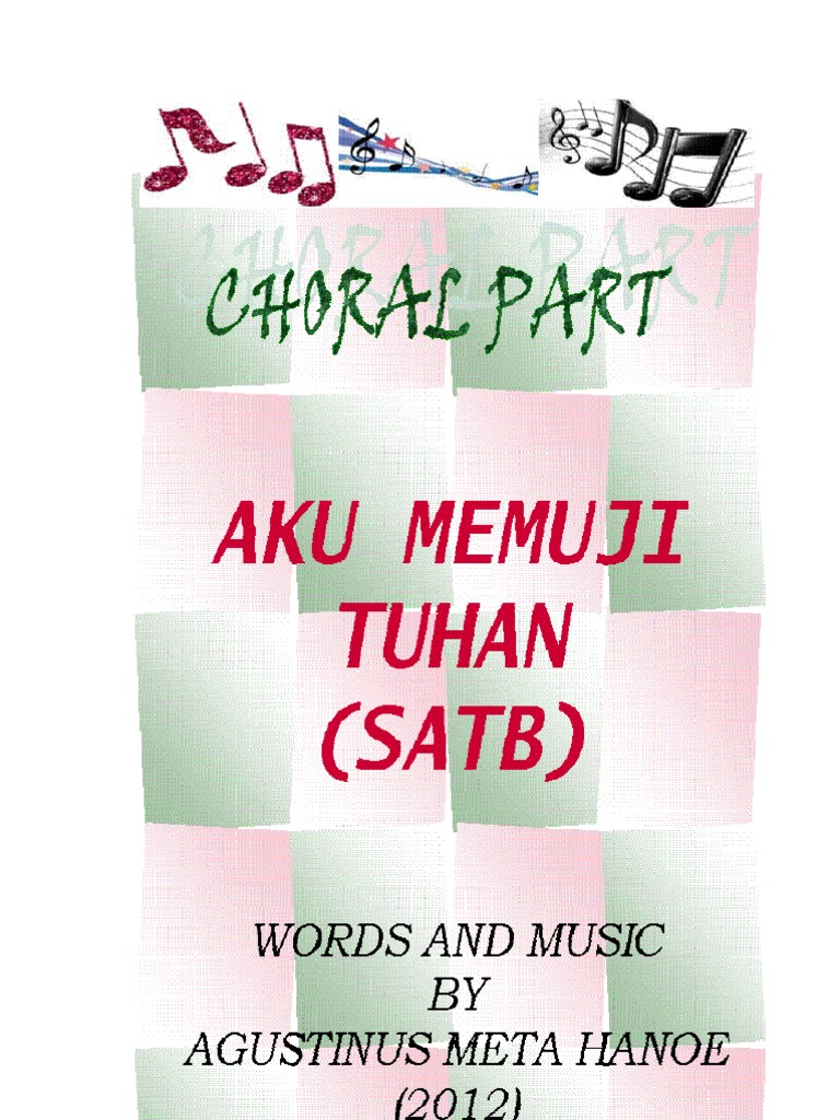 Partitura "Aku Memuji Tuhan" SATB | PDF