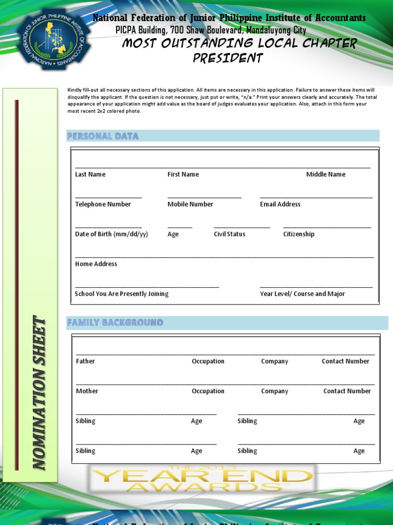 Molcp - Application Form | PDF | Government