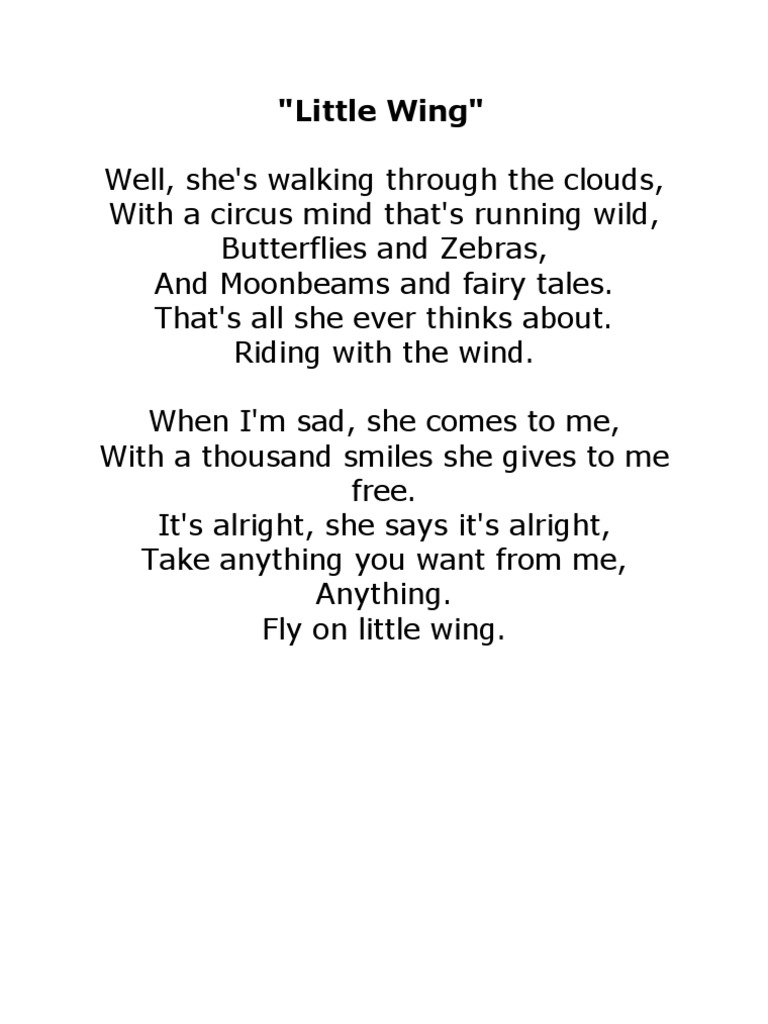 Little Wing | PDF