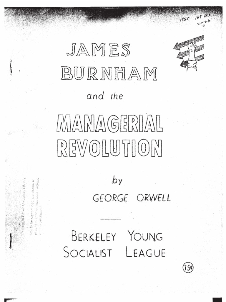 James Burnham and The Managerial Revolution | PDF | Political Theories ...
