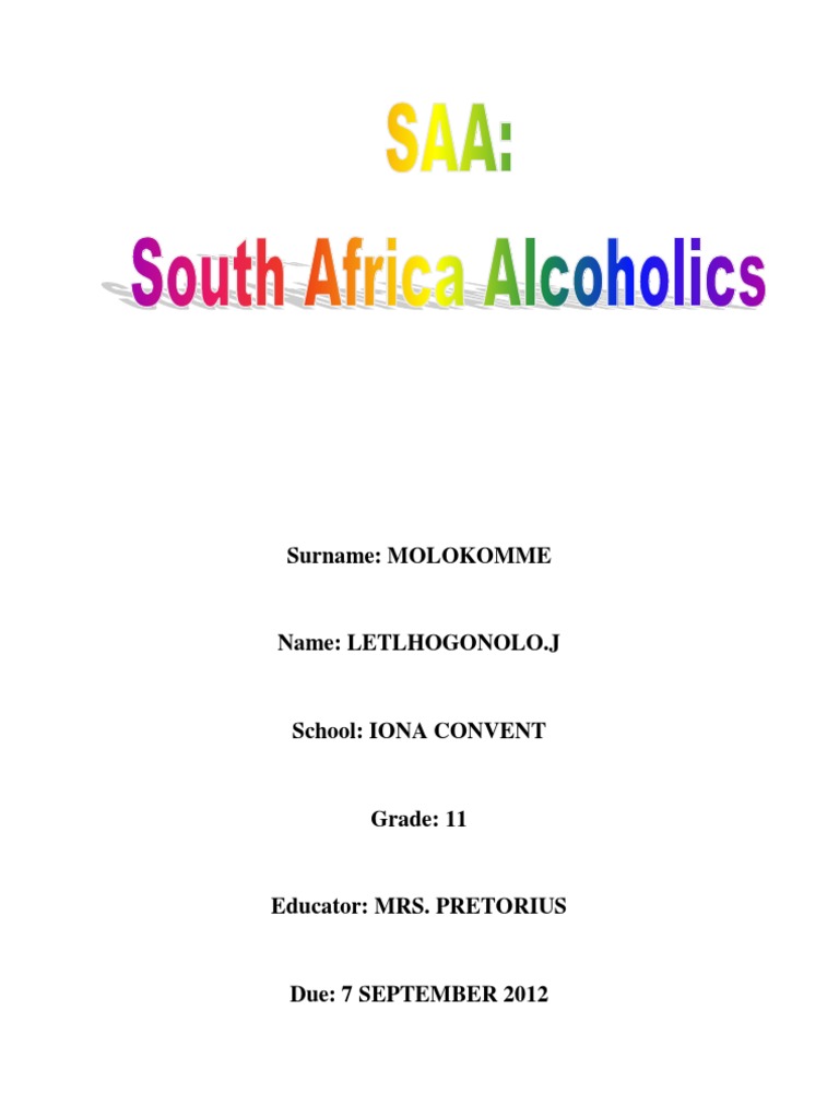SAA - Teens | PDF | Alcoholism | Alcohol Abuse