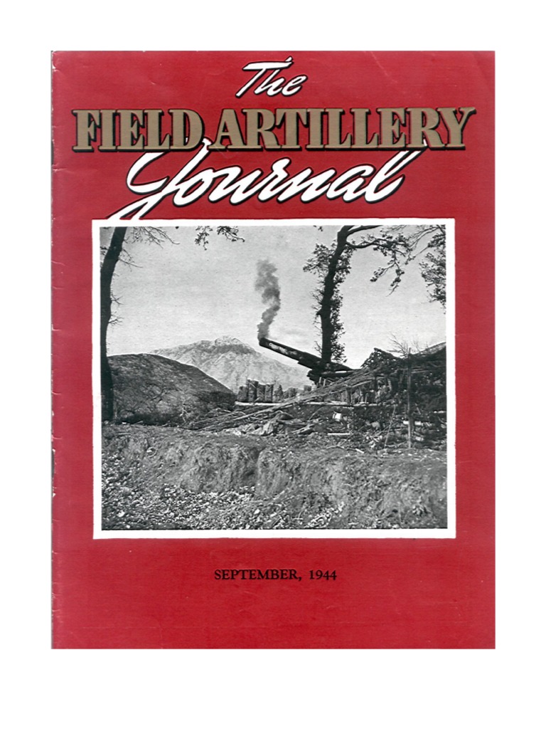 Field Artillery Journal - Sep 1944 | PDF | Artillery | Battalion