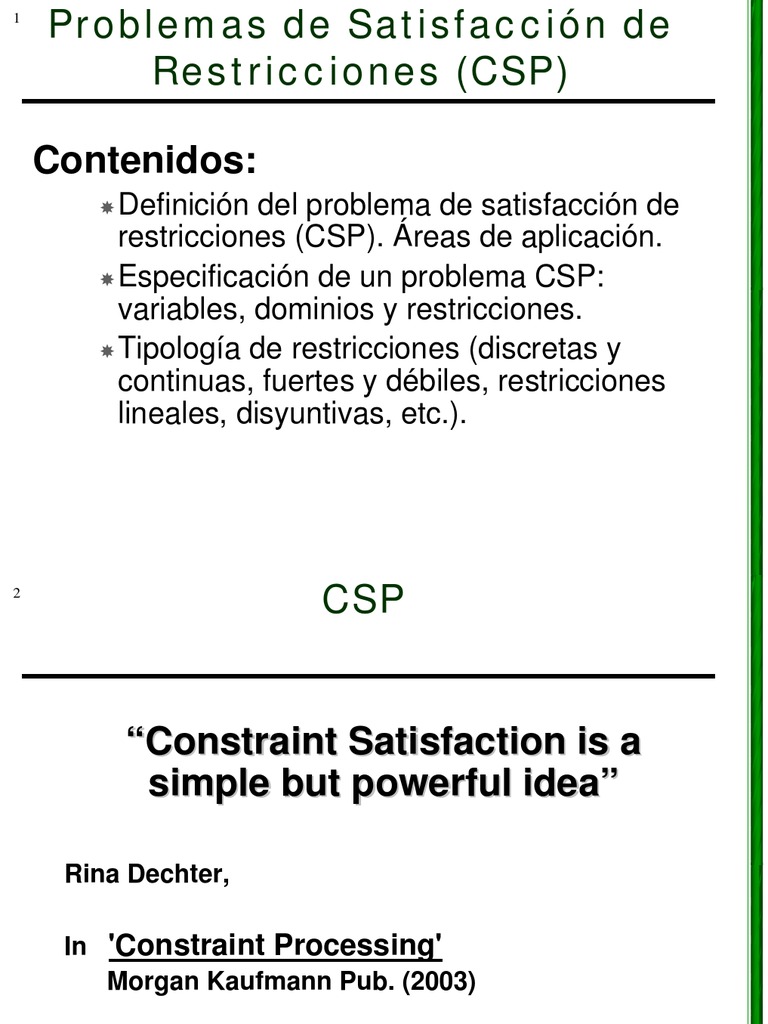 Introducción a CSP en Informática | PDF | Algoritmos | Informática teórica