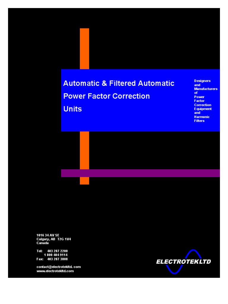 Power Factor Correction Solutions | PDF | Capacitor | Ac Power