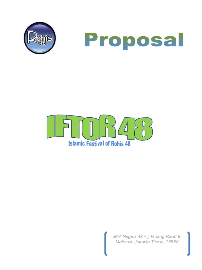 Proposal Iftor Rohis 48 | PDF