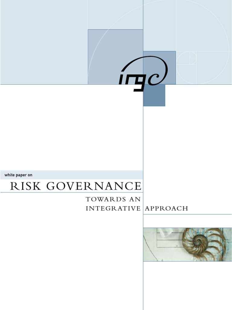 IRGC WP No 1 Risk Governance Reprinted Version | PDF | Risk | Governance