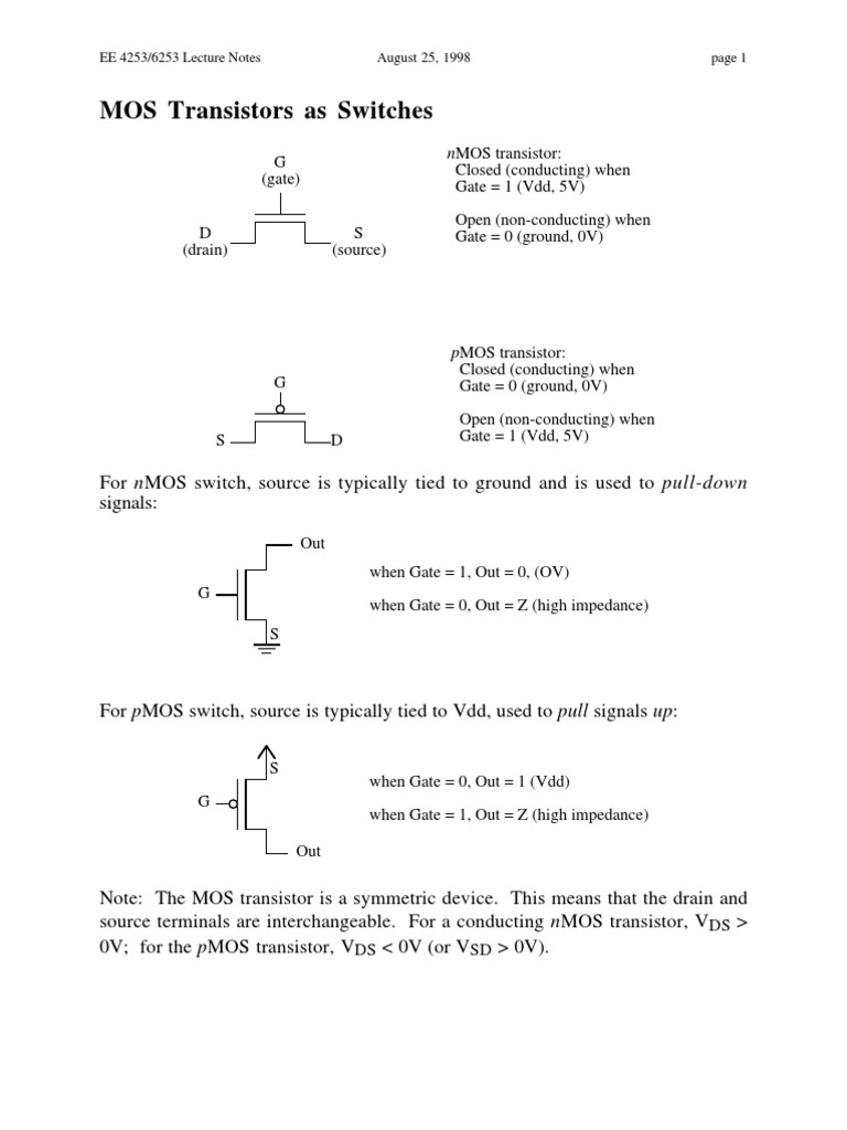 Why Nmos Pass Strong Zero 1826 | PDF Why Nmos Pass Strong Zero 1826 | PDF