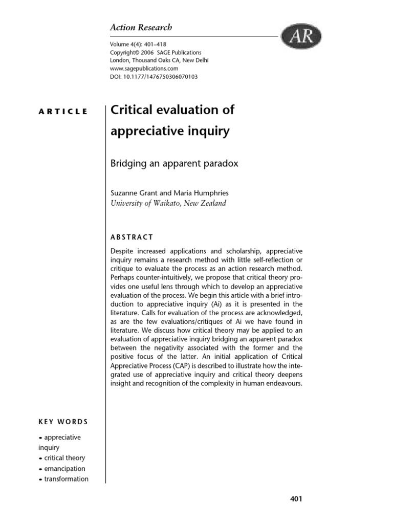 Critical Evaluation of AI | PDF | Critical Theory | Inquiry