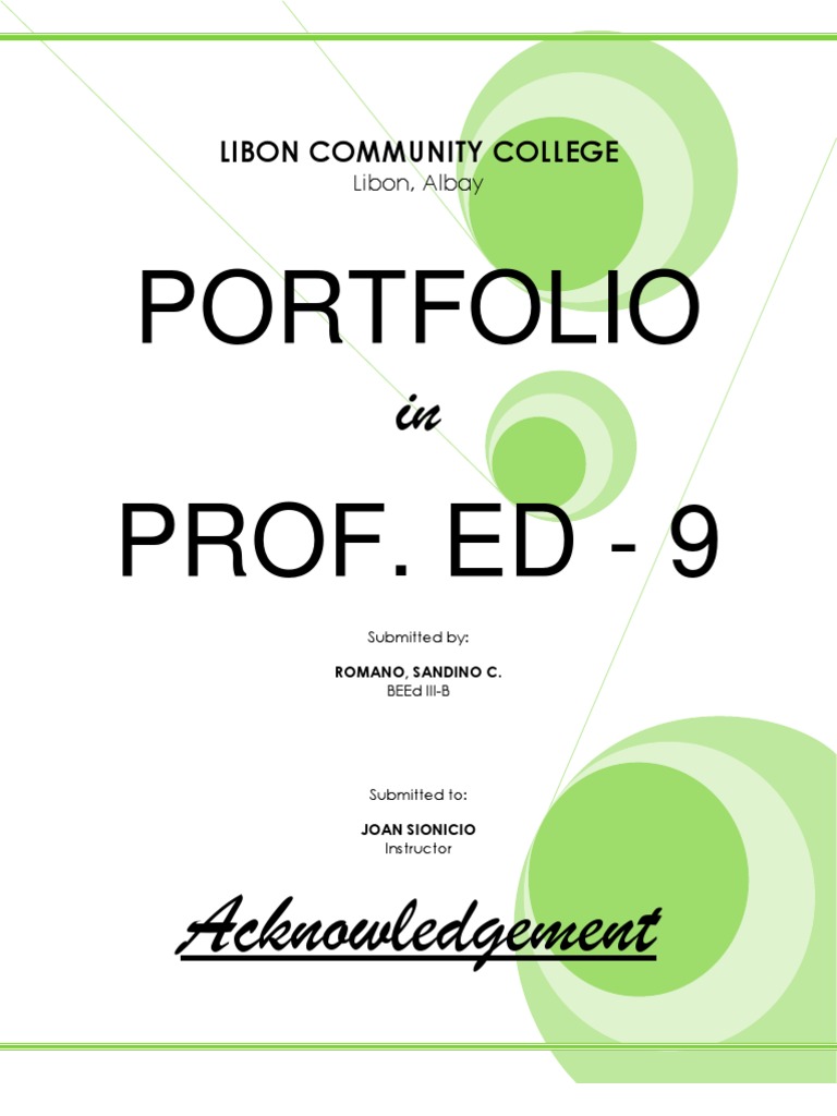 Libon Community College Final | PDF | Educational Assessment | Learning