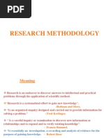 Research Methodology Lecture Notes | PDF