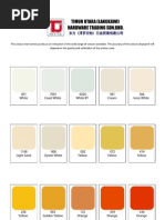 Hempel Marine Paint Colour Chart | PDF | Graphic Design | Vision