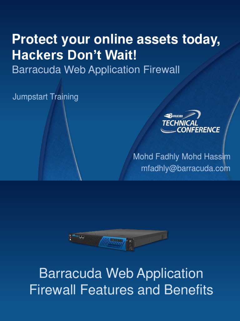 Barracuda WAF | PDF | Proxy Server | Computer Network