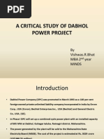 Dabhol Power Plant Case Study | PDF | Enron | Economies