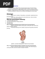 Bidang Hodge Bidang Penurunan Kepala Janin | PDF