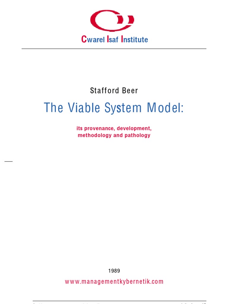 Viable_System_Model-1989 CwarelInst - Stafford Beer | System ...
