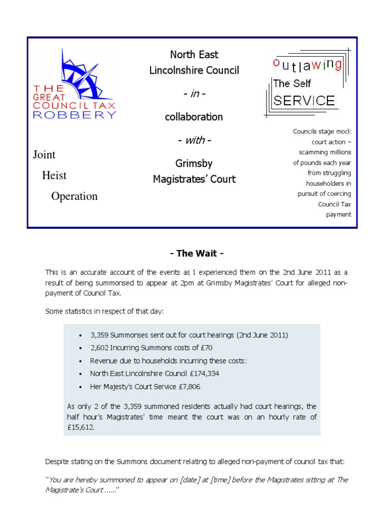 Liability Order Hearing 2 PDF | PDF | Summons | Courtroom