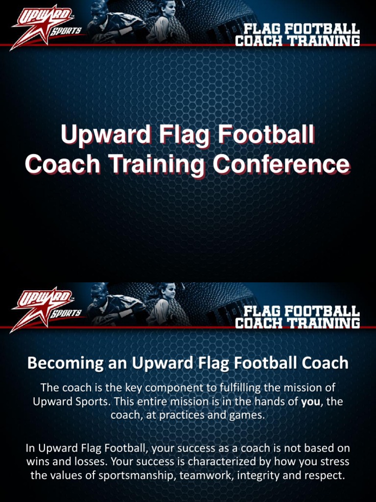Flag Football Coach Training | PDF | Quarterback | Touchdown